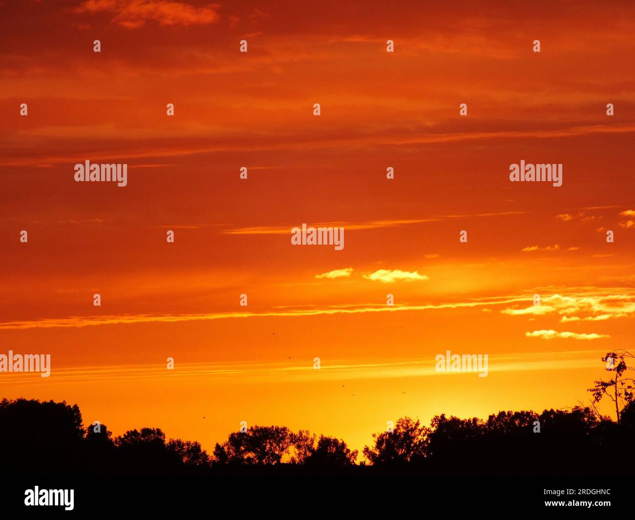 Hot weather in Riga. Clouds before a thunderstorm and a downpour Stock ...