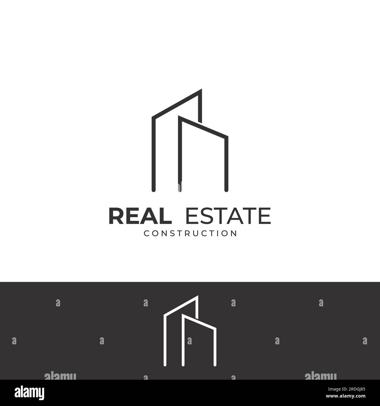 Residential, property, hotel and apartment business logos Stock Vector ...