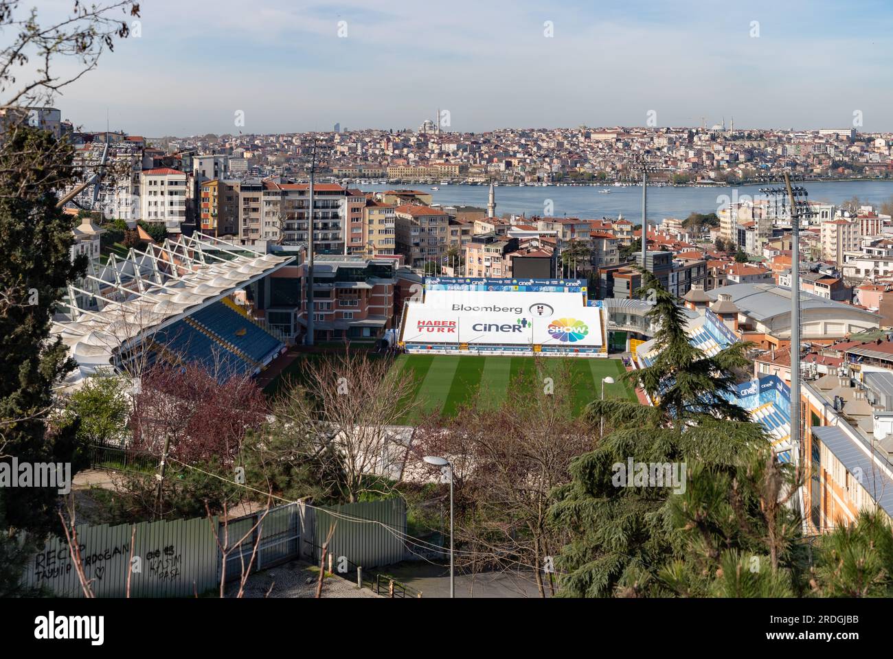 A picture of the Kasimpasa Stadium Stock Photo - Alamy