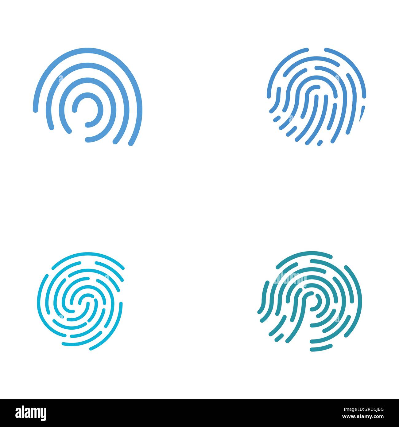 Fingerprint logo,fingerprint scan logo for business card identity ...