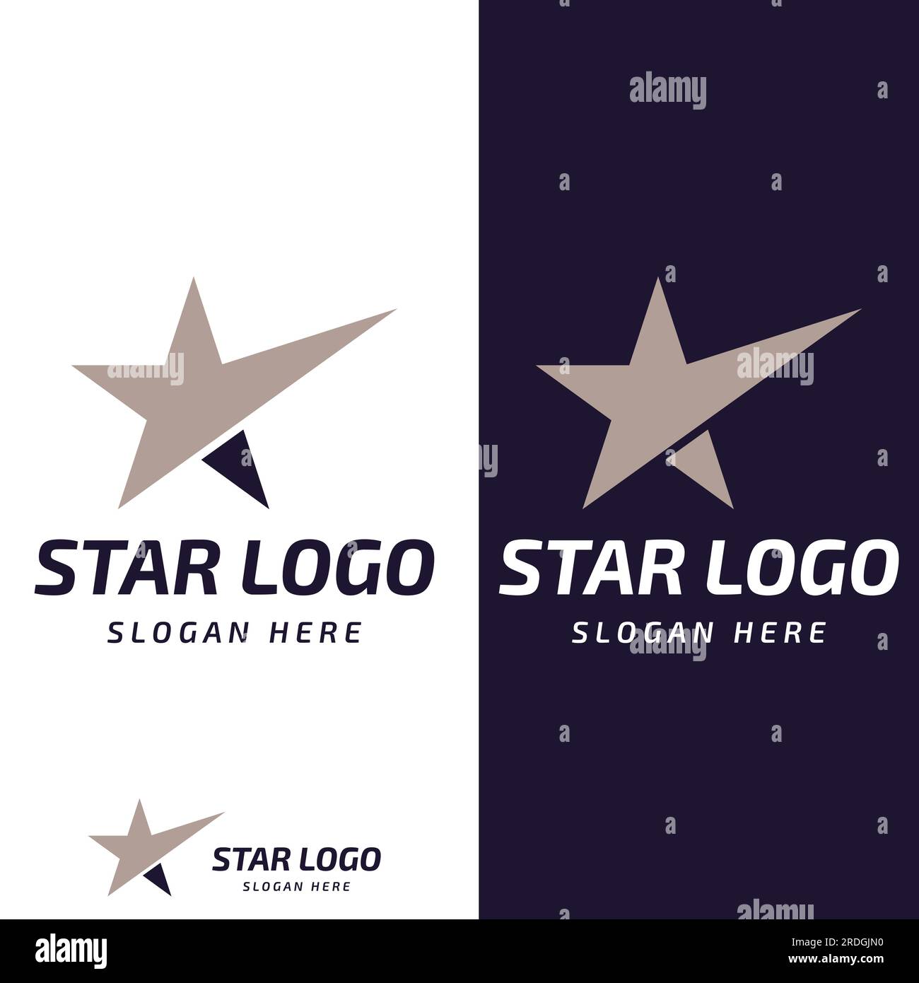 Star logo.Star logo for business and company.With modern illustration ...