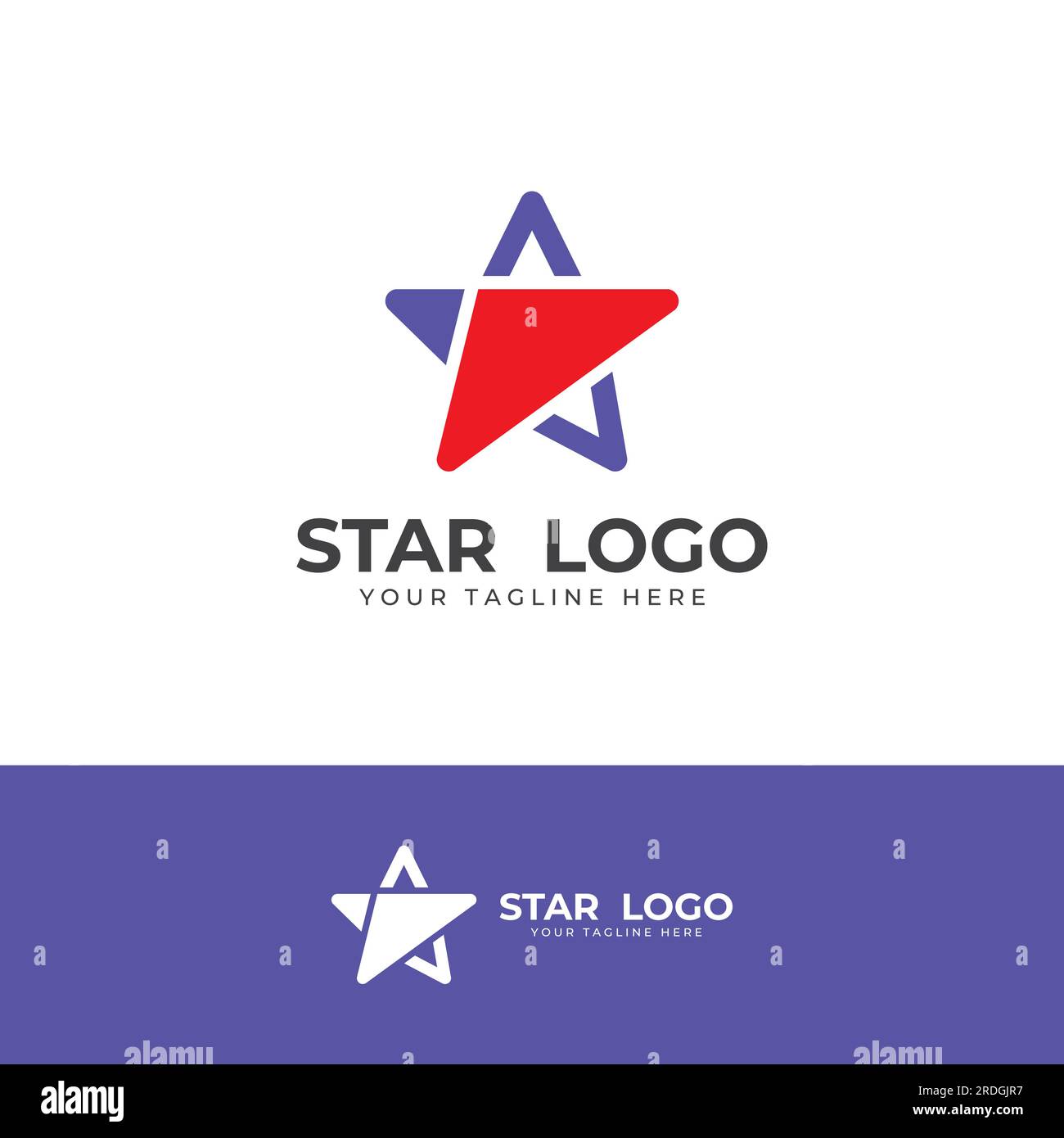 Star logo.Star logo for business and company.With modern illustration ...