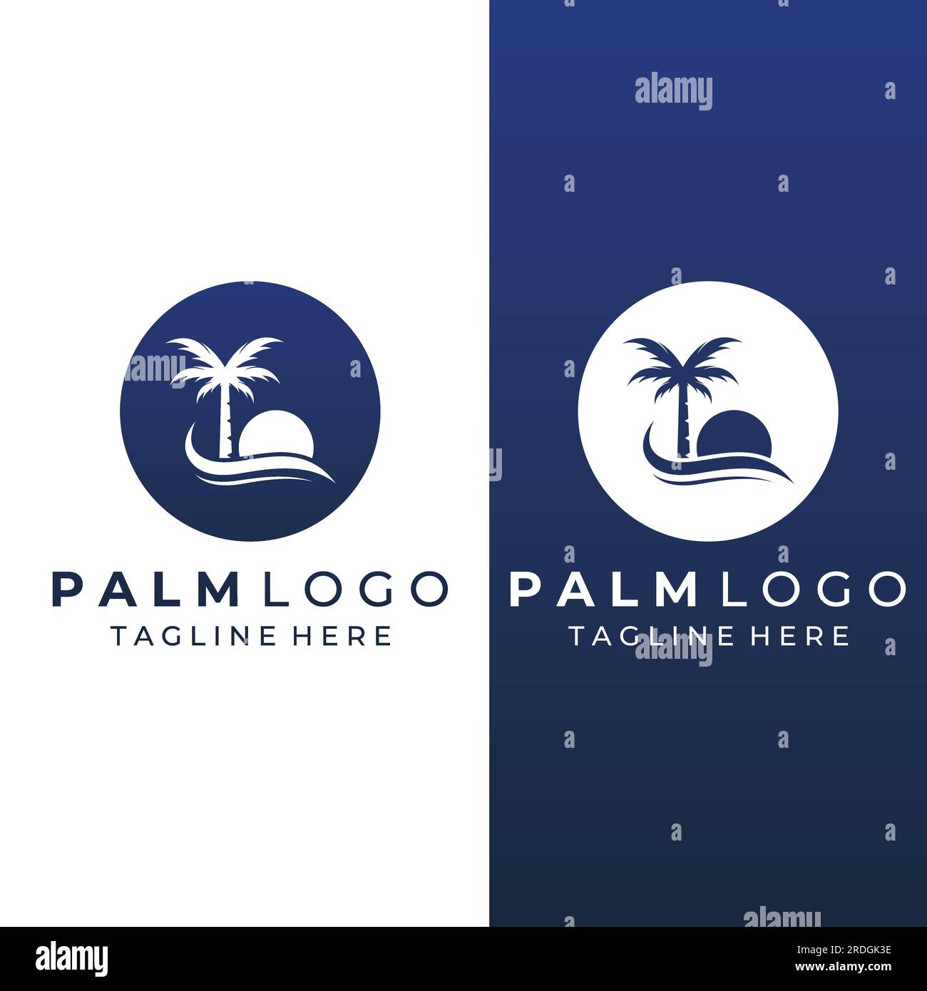 Palm Tree Symbol Illustrator