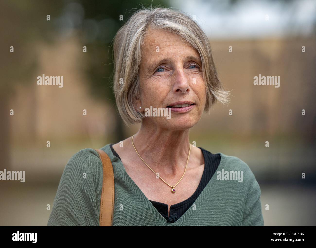 21 July 2023, Brandenburg, Fürstenberg/Havel: Valerie Riedesel Freifrau ...