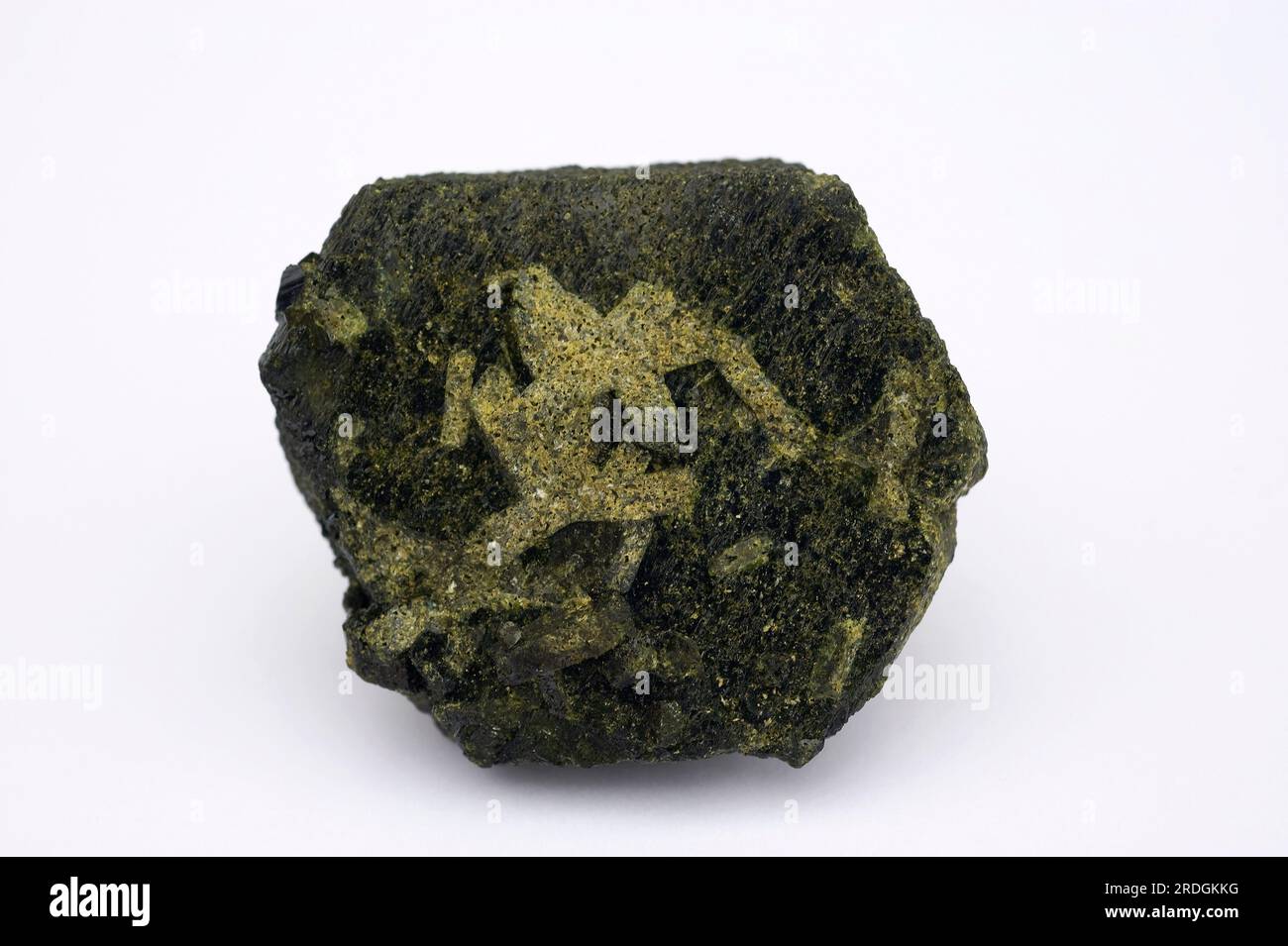 Epidote is a mineral from the silicates group. Is a sorosilicate of ...