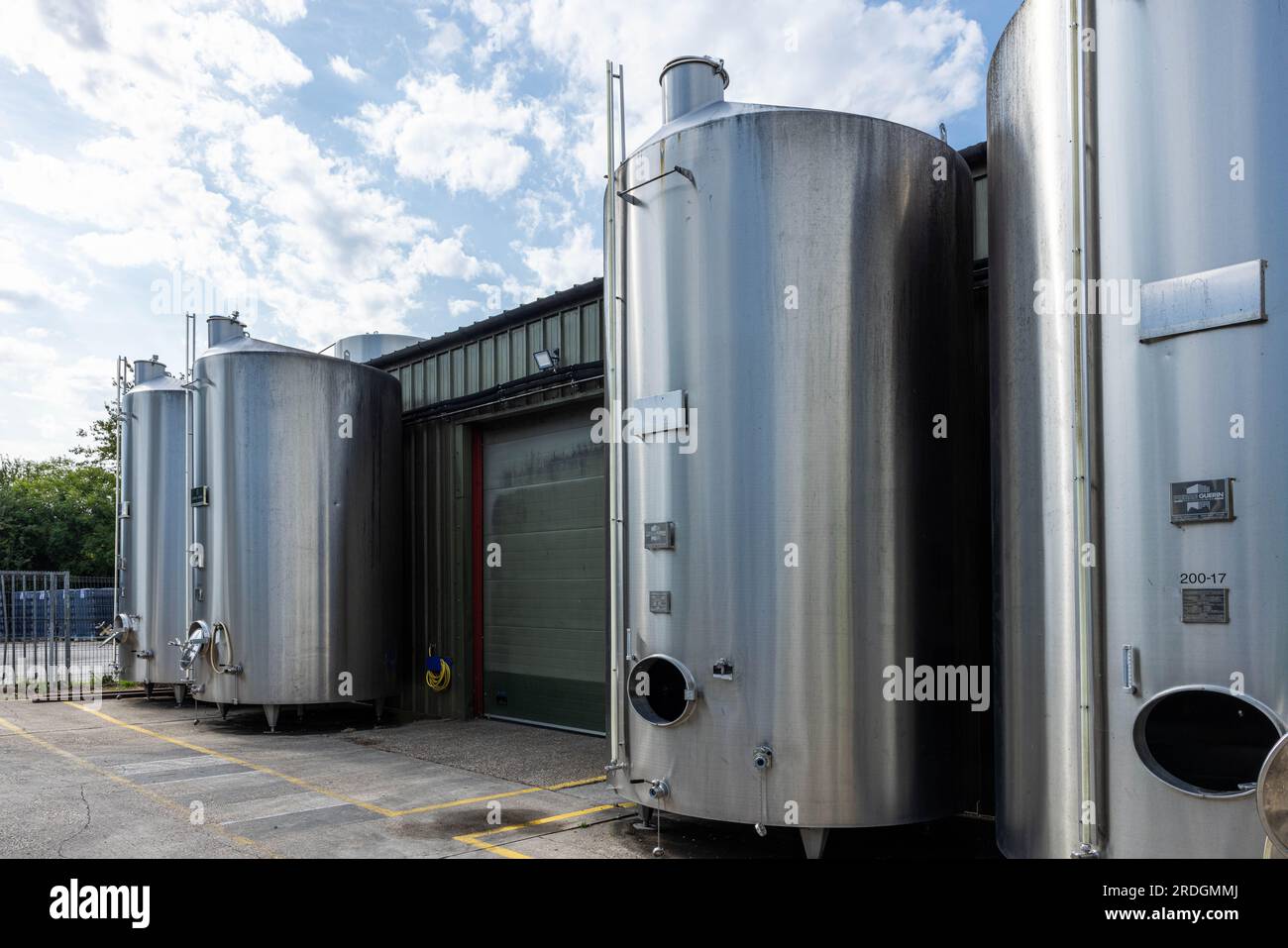 Grapes vats hi-res stock photography and images - Alamy