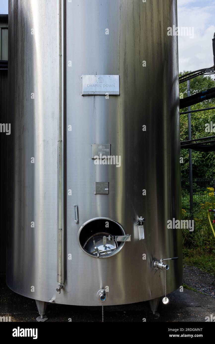 Wine storage vats Stock Photo - Alamy