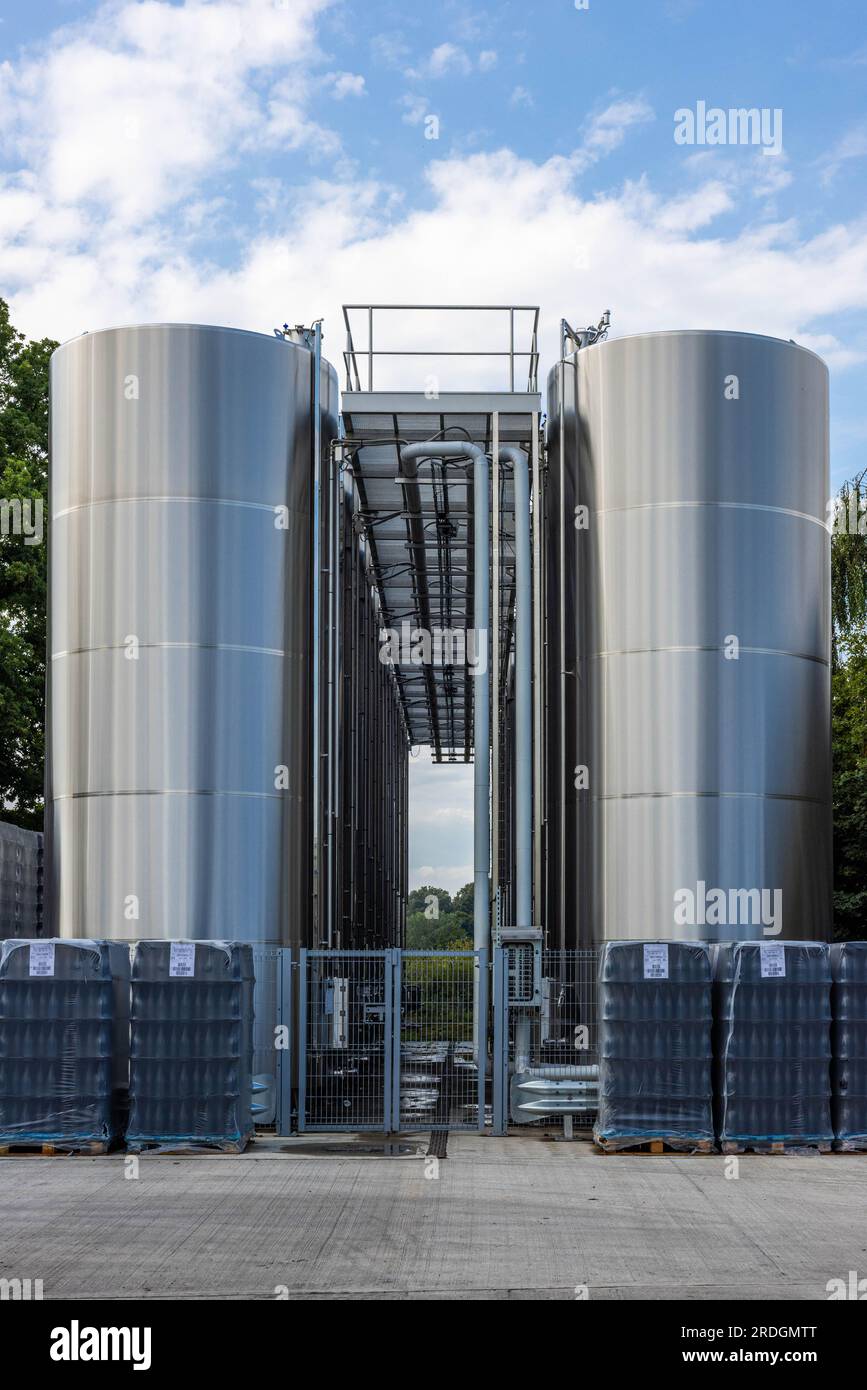 Wine storage vats Stock Photo - Alamy