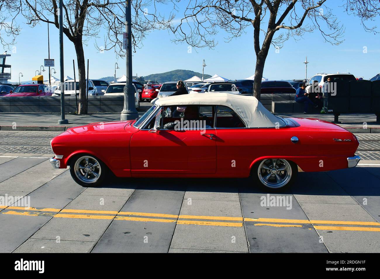 Chevrolet Nova SS car, San Francisco, California, USA, North America ...