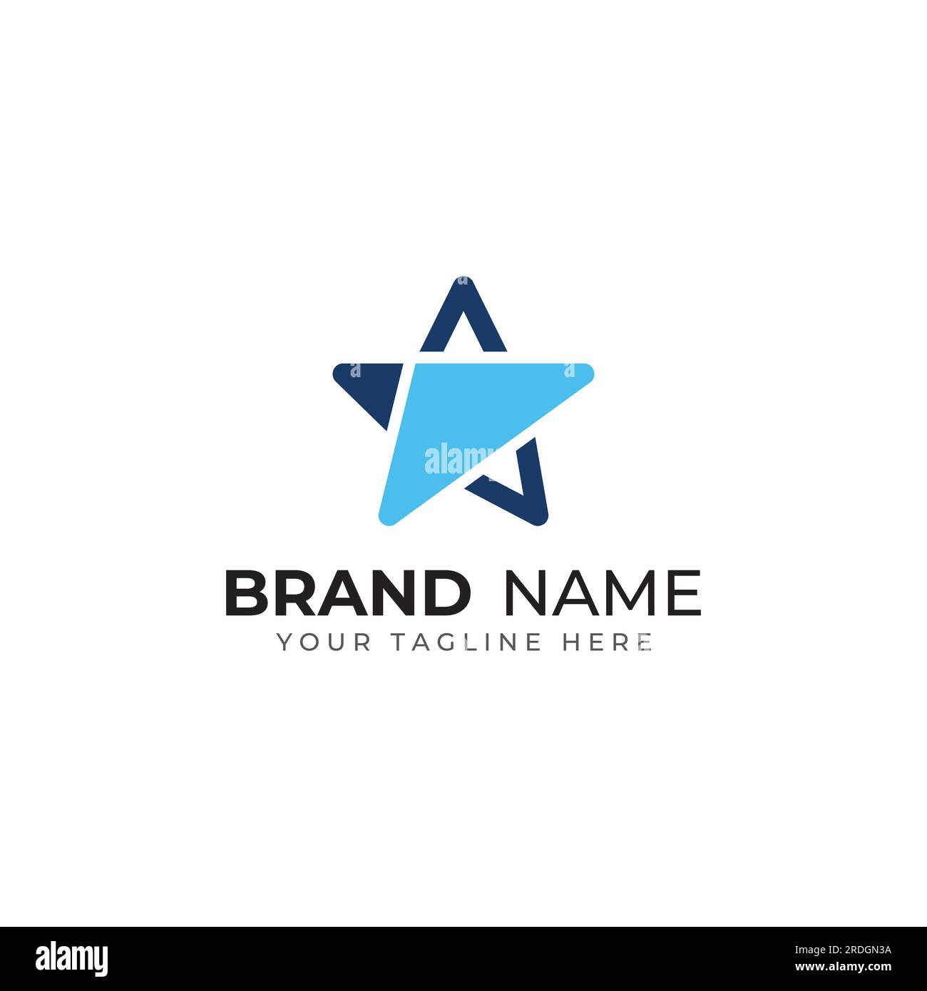 Star logo.Star logo for business and company.With modern illustration ...