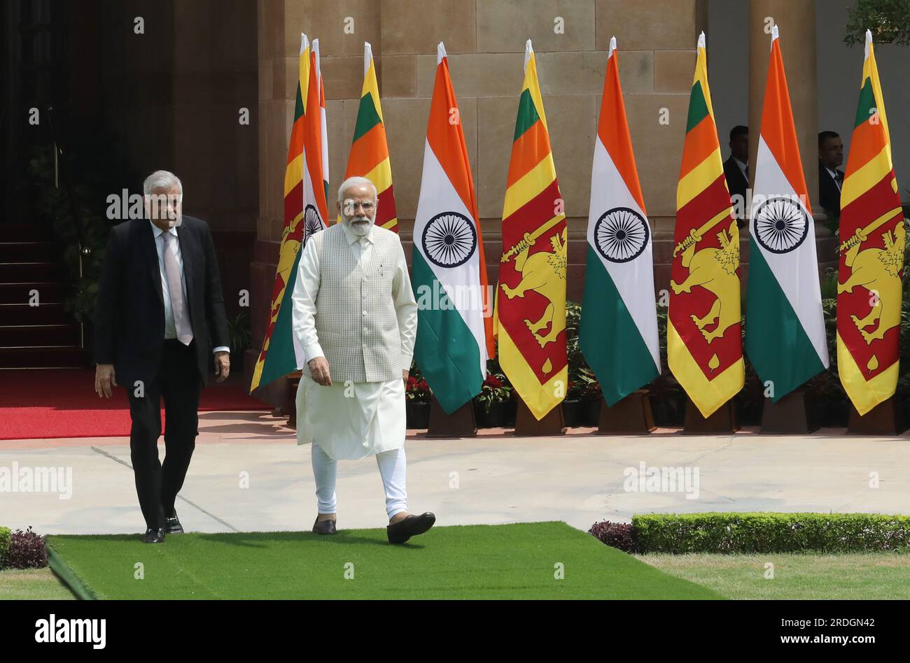 New Delhi, India. 21st July, 2023. Indian Prime Minister Narendra Modi ...