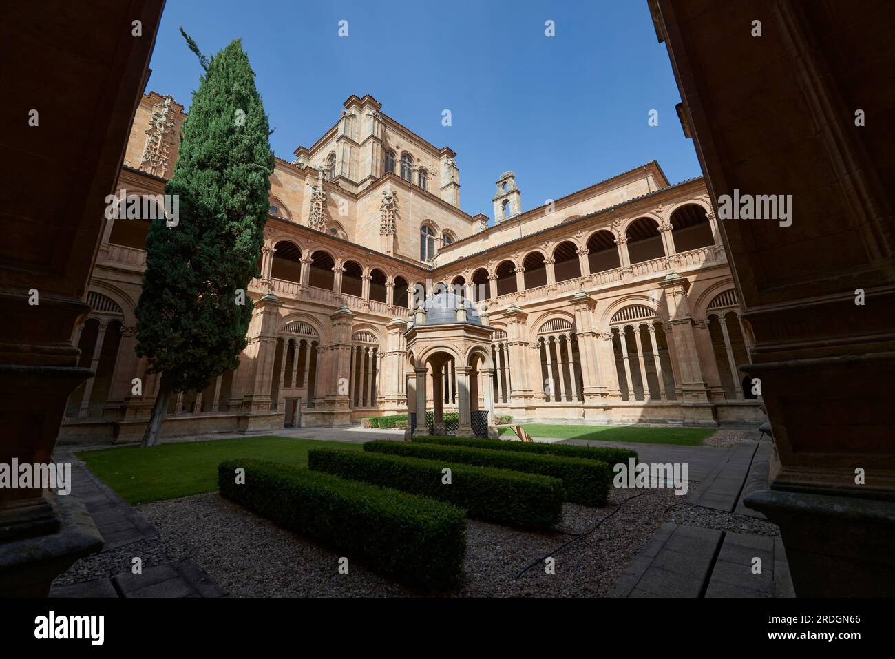 Convento de San Esteban in Salamanca, Spain. A Dominican monastery, the ...