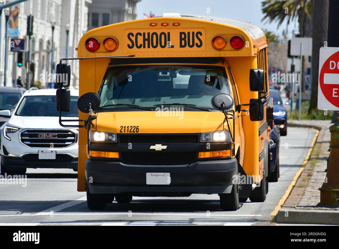 Thomas Minotour Chevrolet Express 4500 scool bus, San Francisco ...