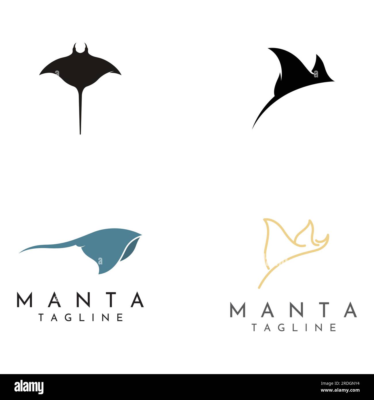 Stingray Stock Vector Images - Alamy