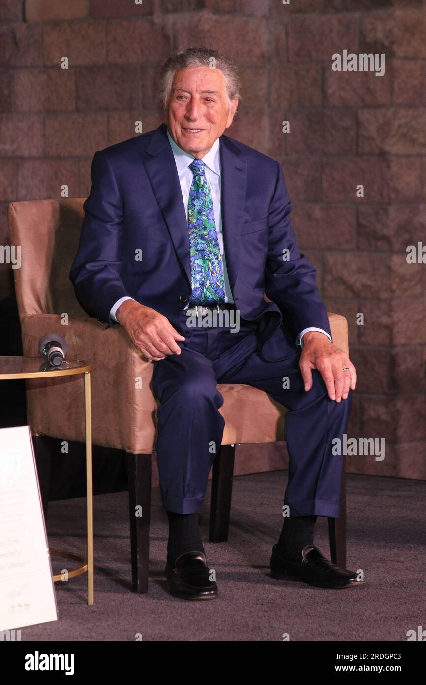 Las Vegas, USA. 21st July, 2023. Legendary singer Tony Bennett died ...