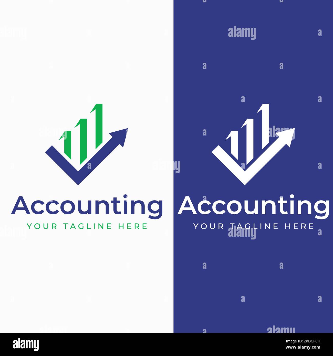 Financial accounting logo, with check mark for financial accounting ...