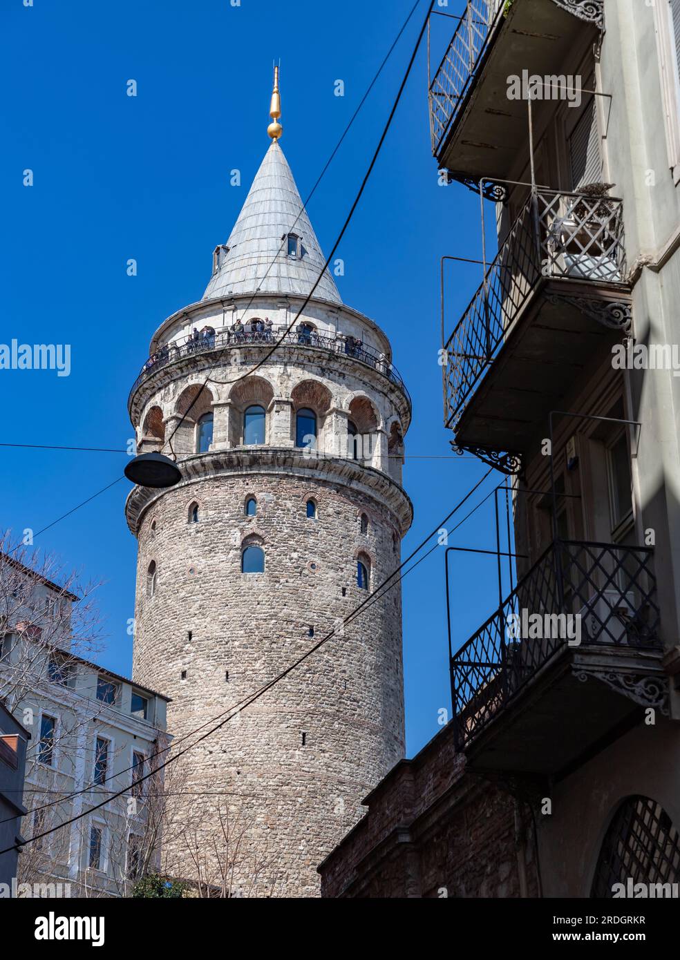 A picture of the Galata Tower Stock Photo - Alamy