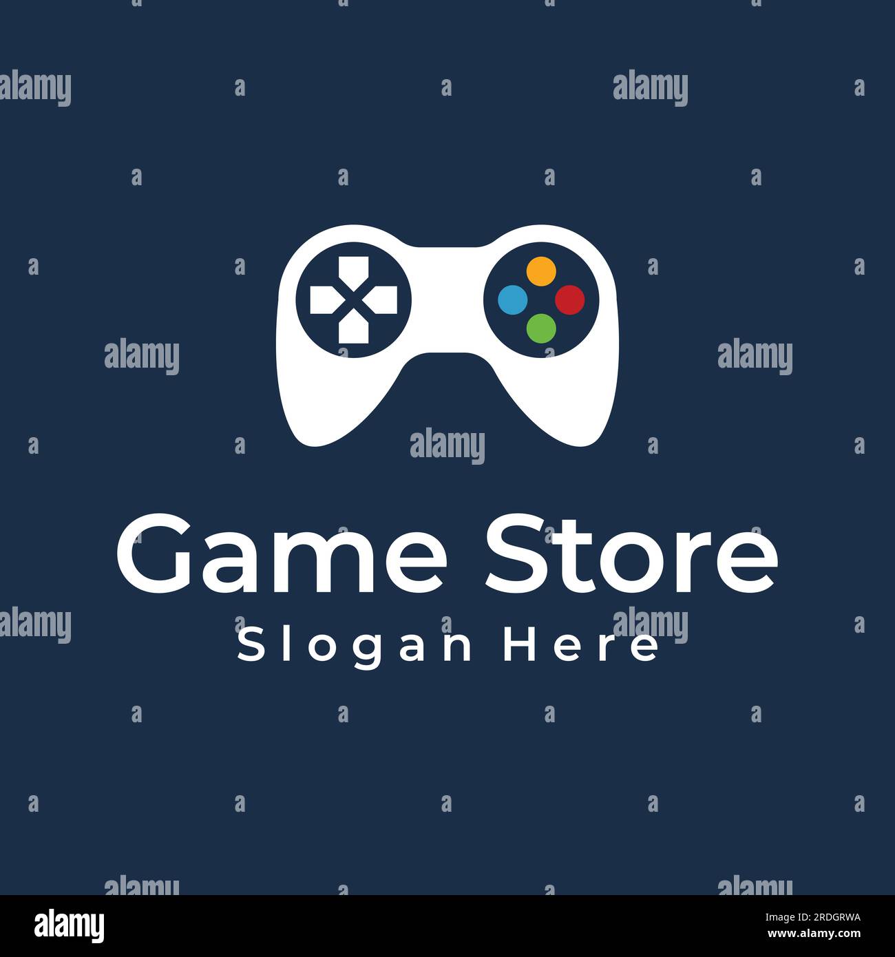 Gaming store logo Stock Vector Images - Alamy