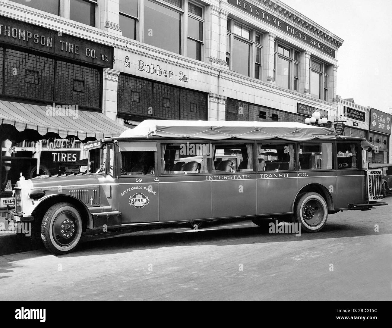 Bus ran Black and White Stock Photos & Images - Alamy
