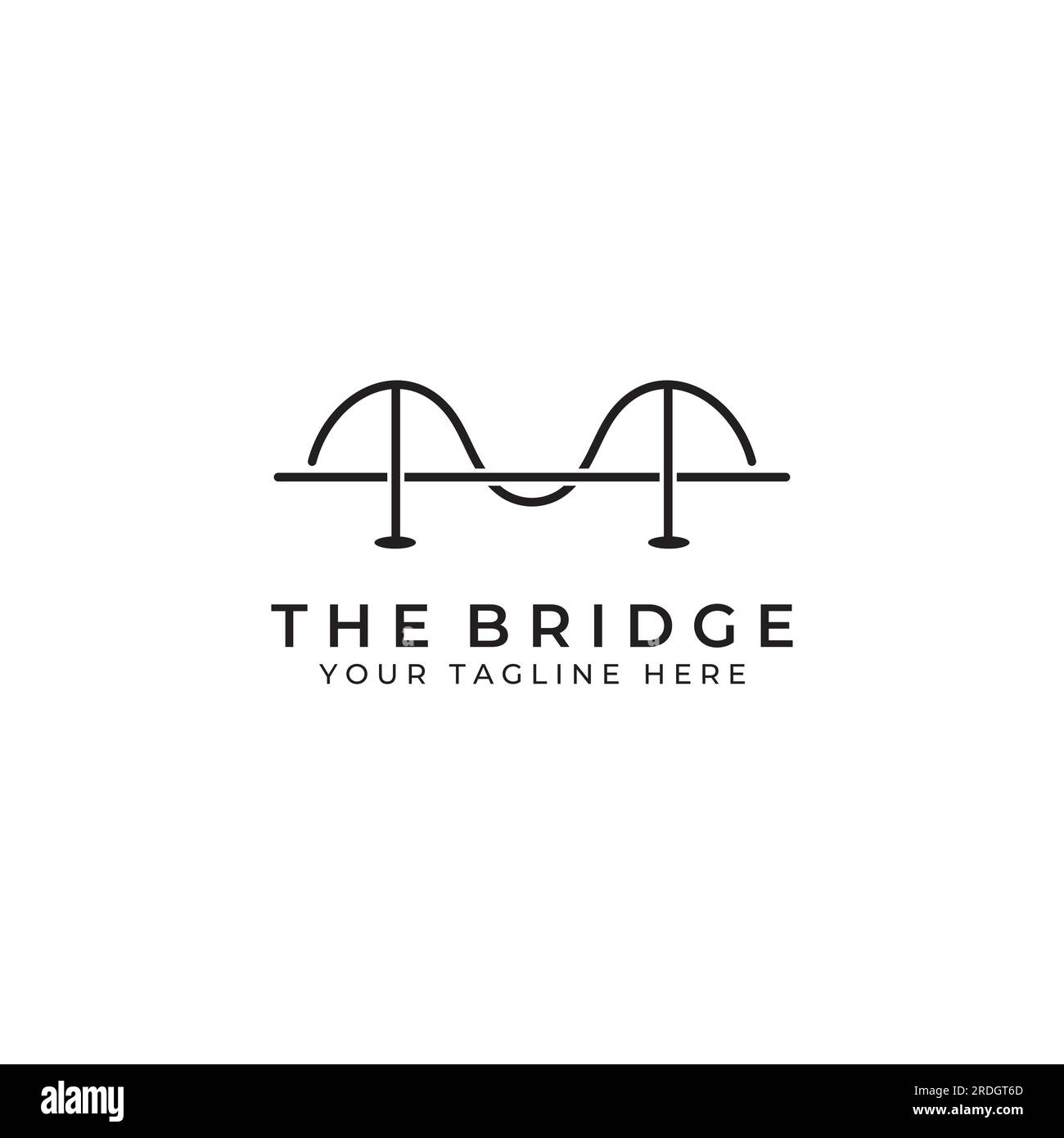 Minimalist elegant creative bridge hi-res stock photography and images ...