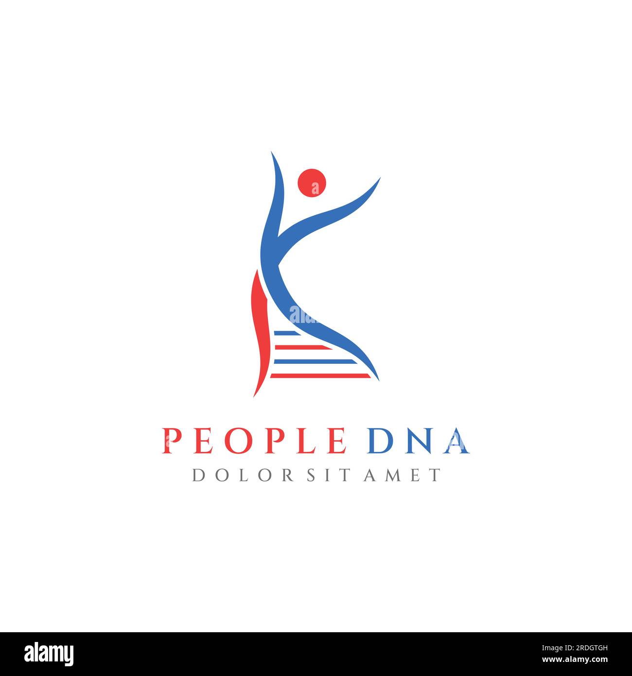 DNA element logo. Bio tech, DNA people, bio DNA, spiral DNA. Logo can ...