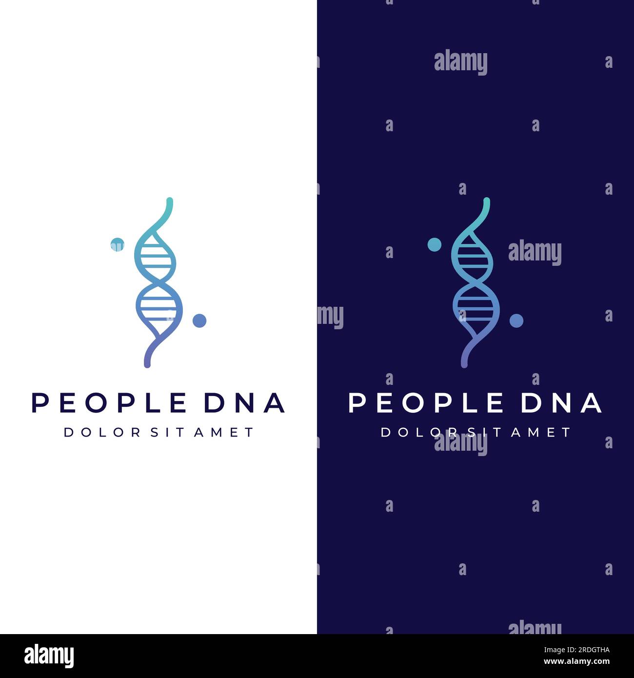 DNA element logo. Bio tech, DNA people, bio DNA, spiral DNA. Logo can ...