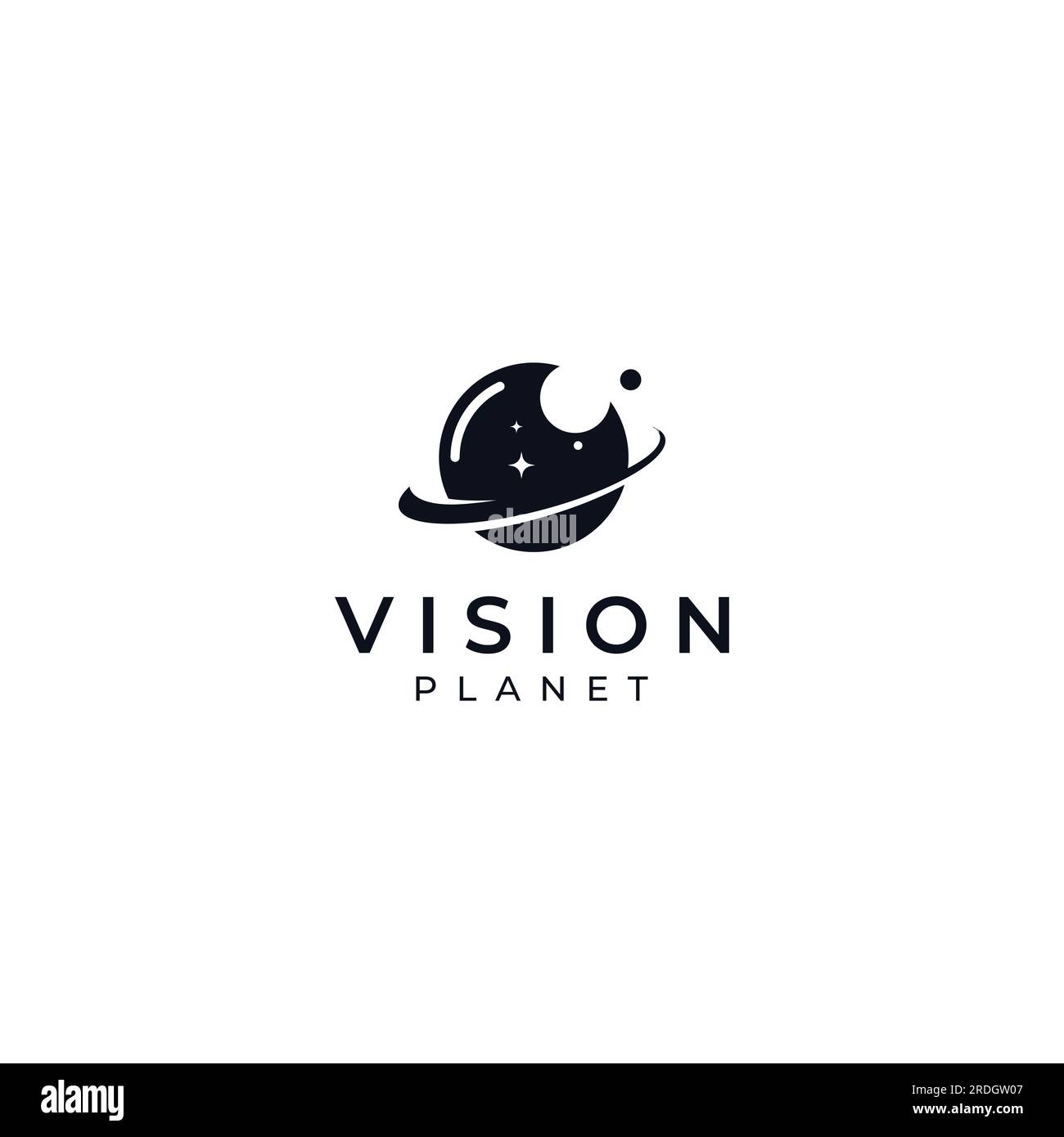 Modern colorful abstract Logo vision, digital vision, optical vision ...