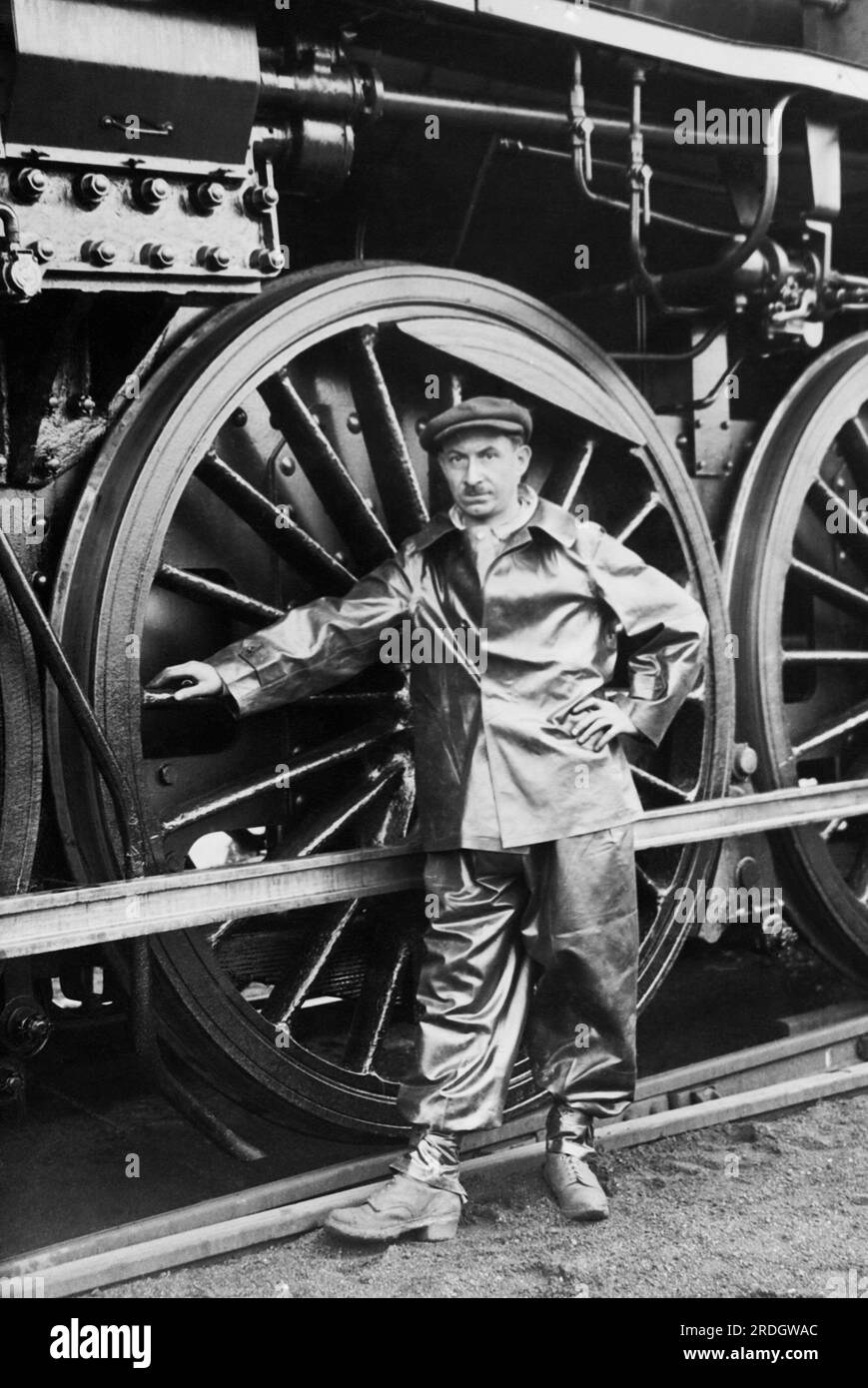 Train engineer cap hi-res stock photography and images - Alamy