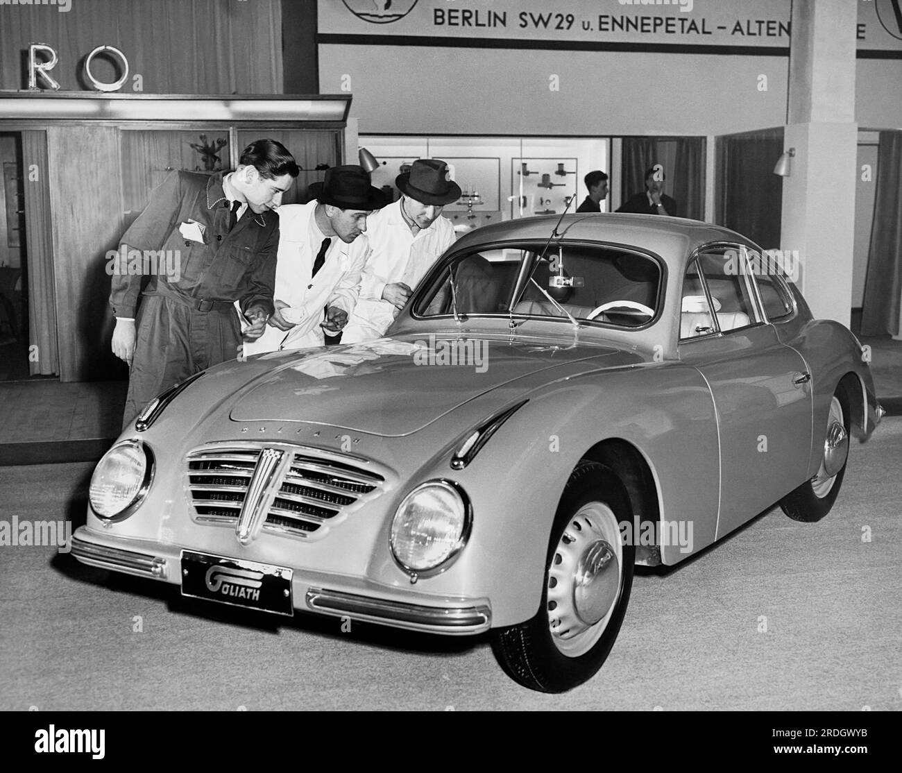 German car show 1950s hi-res stock photography and images - Alamy