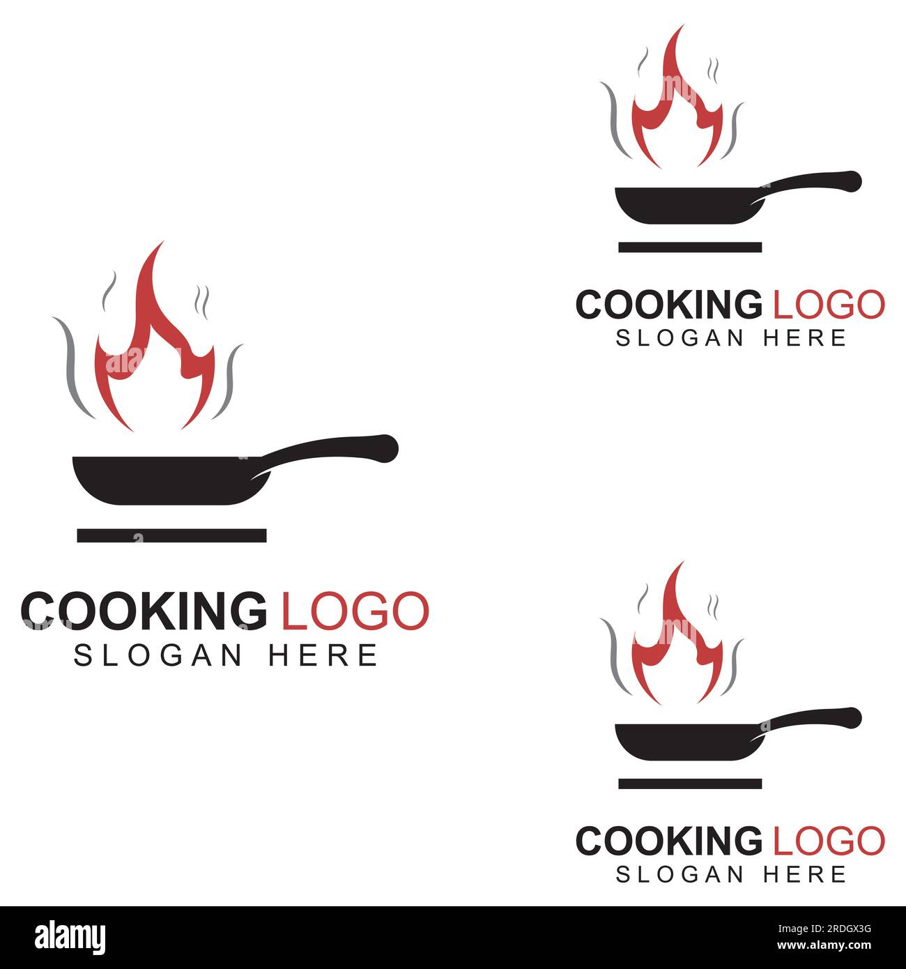 Logos for cooking utensils, cooking pots, spatulas and cooking spoons ...