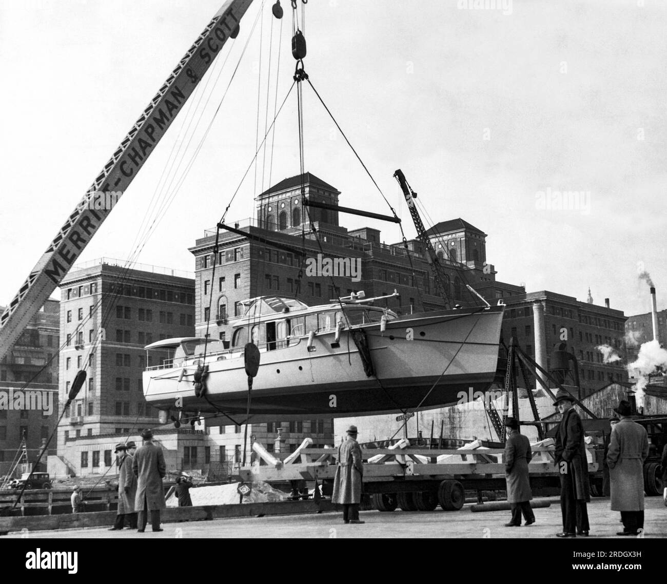 New york boat 1930s hi-res stock photography and images - Alamy