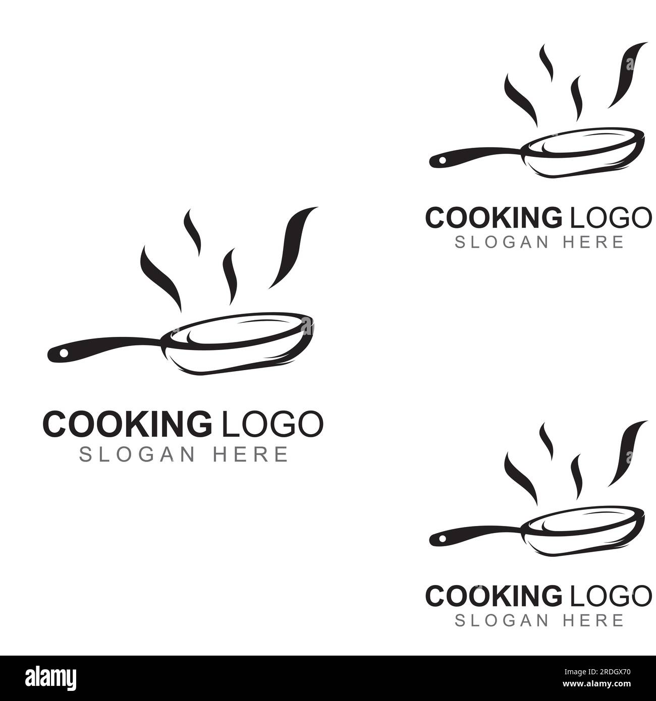 Logos for cooking utensils, cooking pots, spatulas and cooking spoons ...