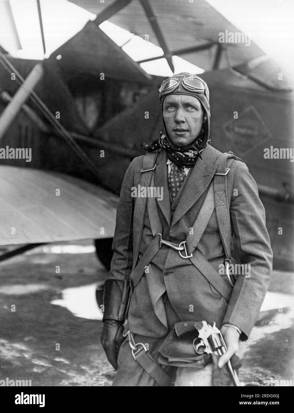 United States: 1926 George Grogan, pilot for National Air Transport ...