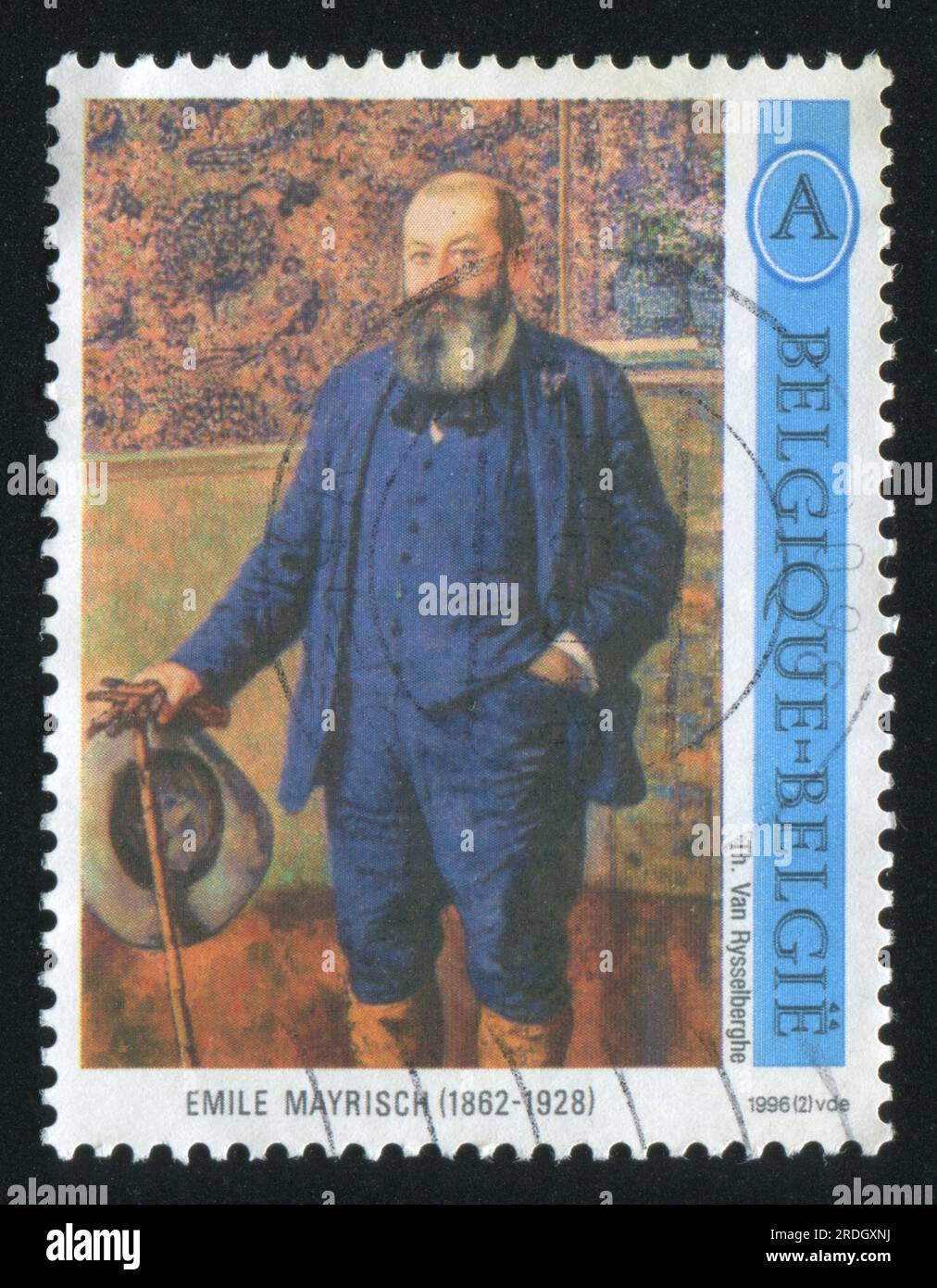 RUSSIA KALININGRAD, 26 OCTOBER 2015: stamp printed by Belgium, shows ...