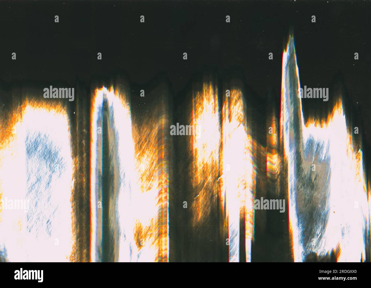 Light flare glitch noise signal interference Stock Photo - Alamy