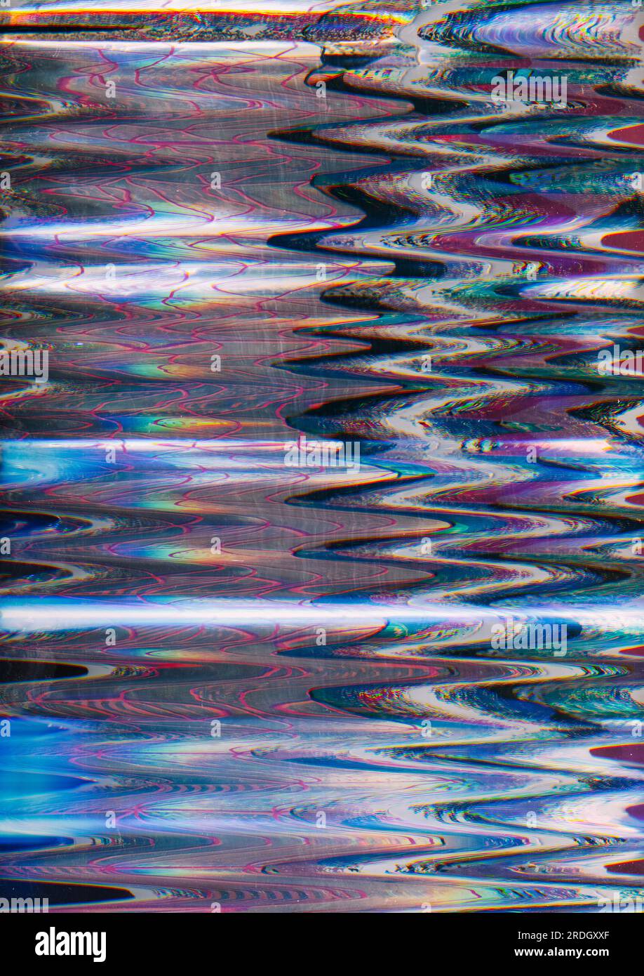 Glitch distortion noise interference signal error Stock Photo - Alamy