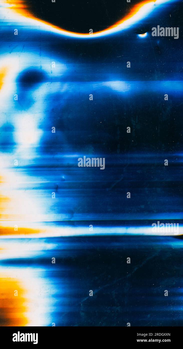 Glitch overlay light flare design distortion noise Stock Photo - Alamy