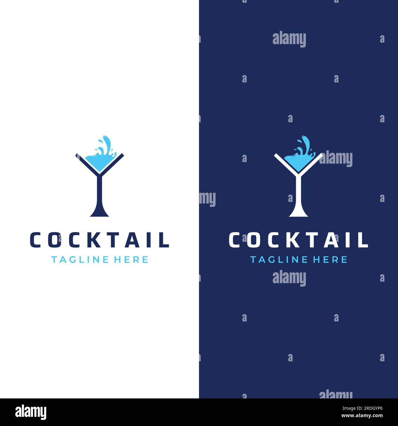 Alcohol cocktail logos, nightclub drinks.Logos for nightclubs, bars and ...