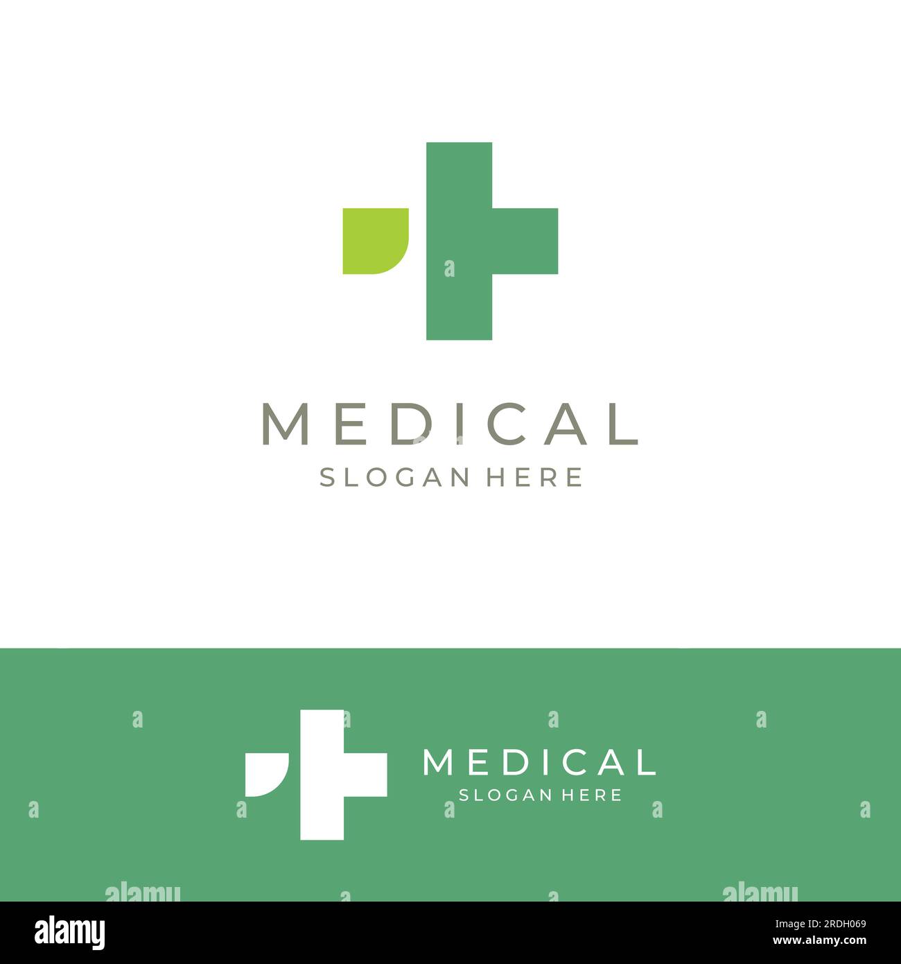 Medical sign logo using a simple and modern plus sign, a logo for ...