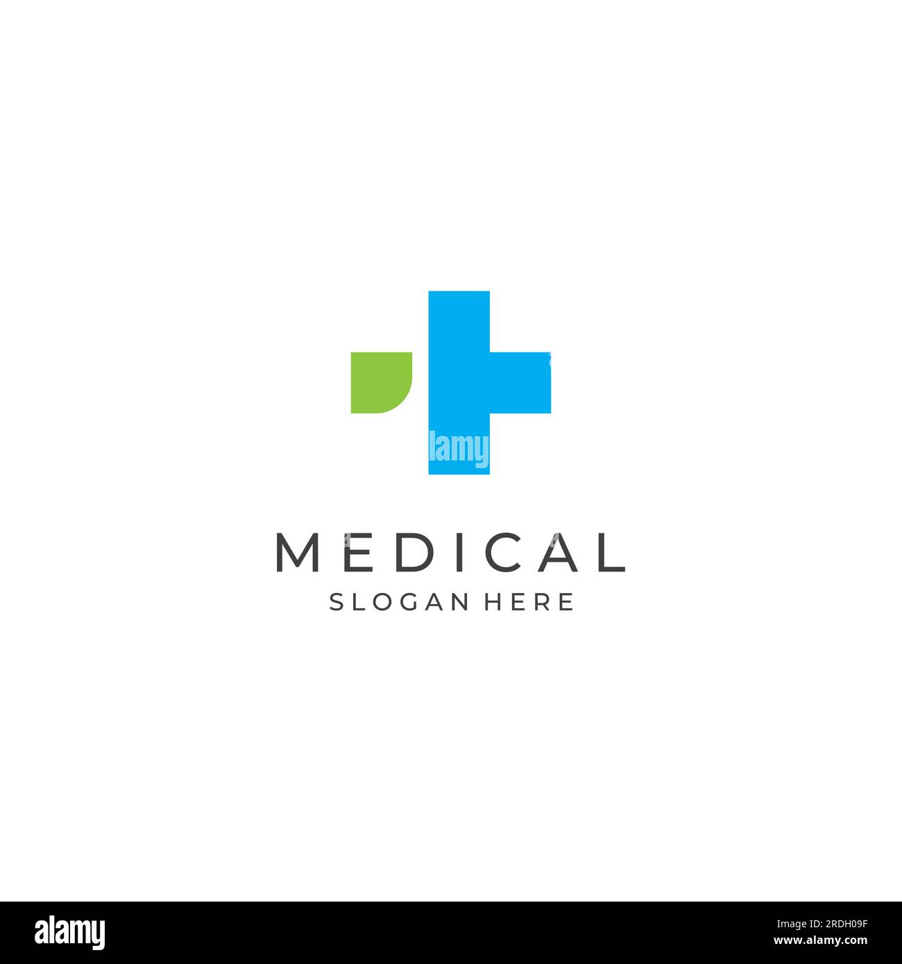 Medical sign logo using a simple and modern plus sign, a logo for ...