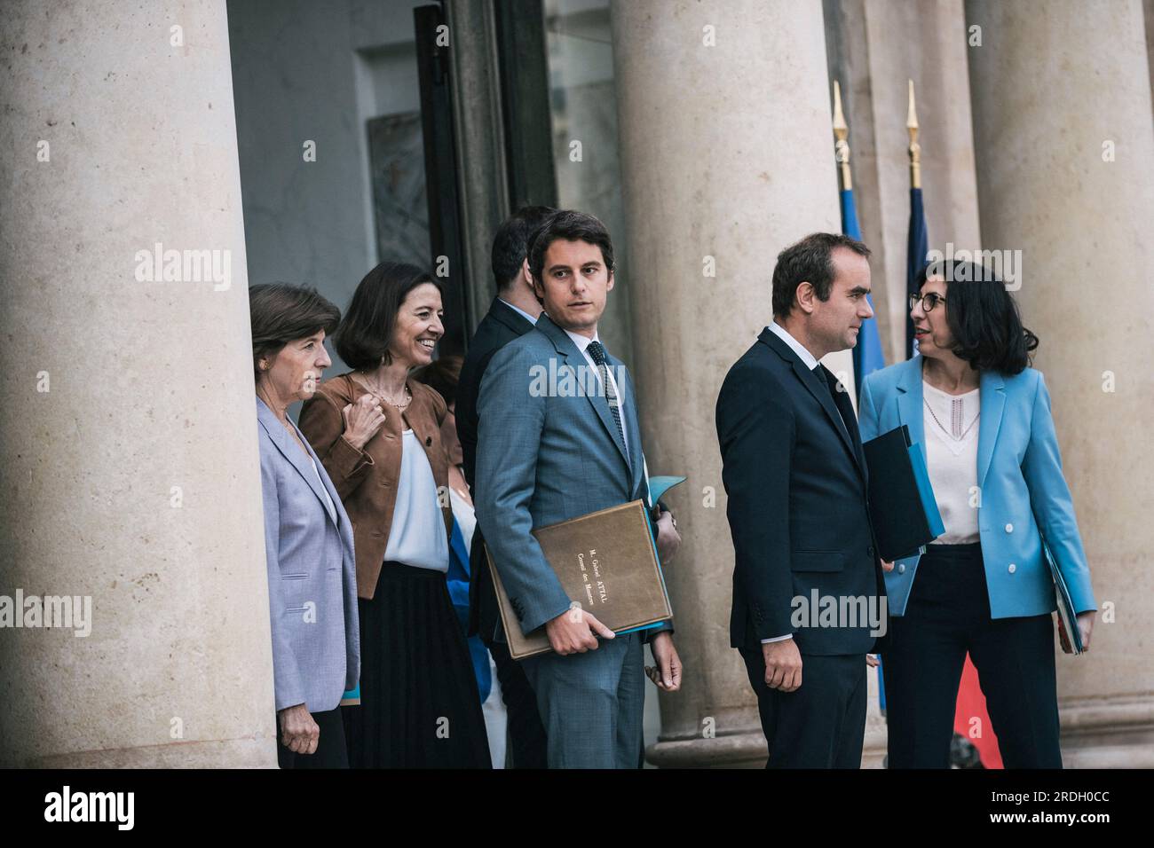 Paris, France. 01st June, 2023. Newly appointed French Education ...