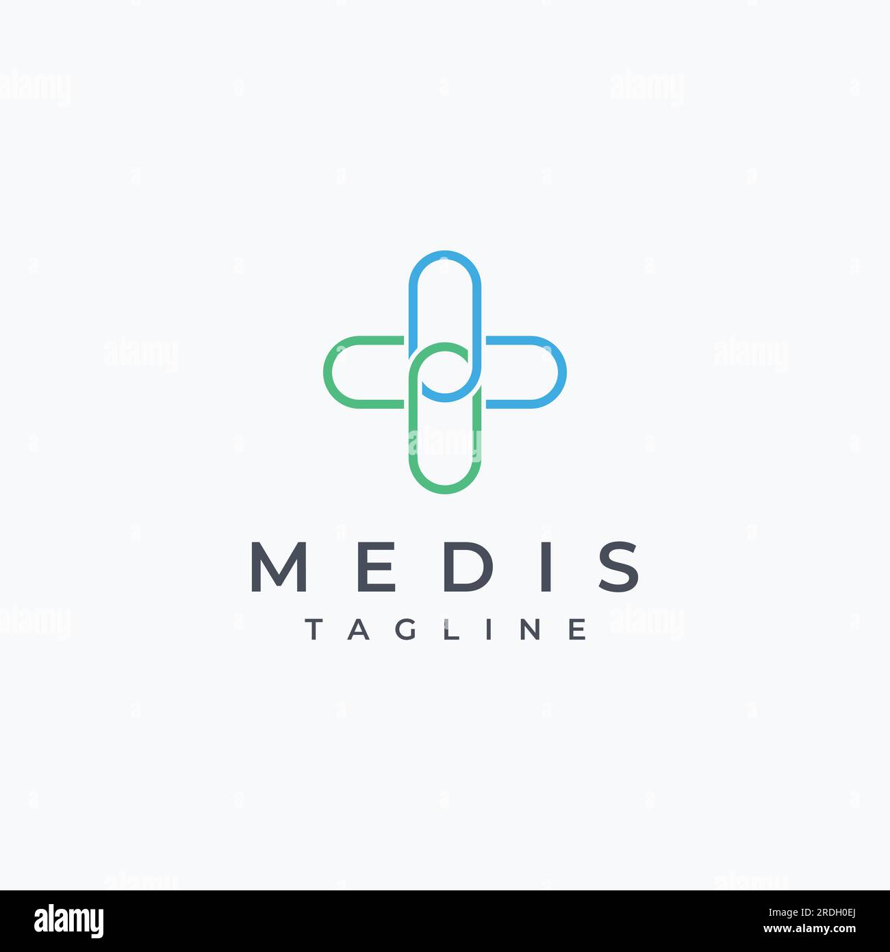 Medical sign logo using a simple and modern plus sign, a logo for ...