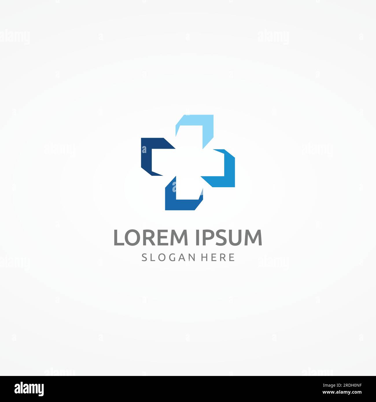 Medical sign logo using a simple and modern plus sign, a logo for ...