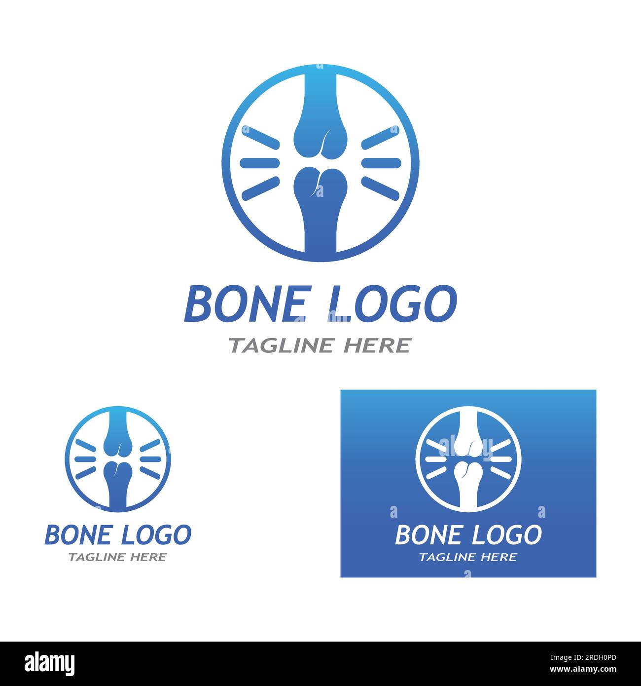 Bone logo icon vector design Stock Vector Image & Art - Alamy