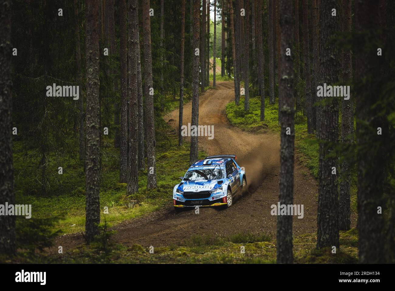 25 Egon KAUR (EST), Jakko VIILO (EST), SKODA FABIA RS, RC2, Rally2 ...