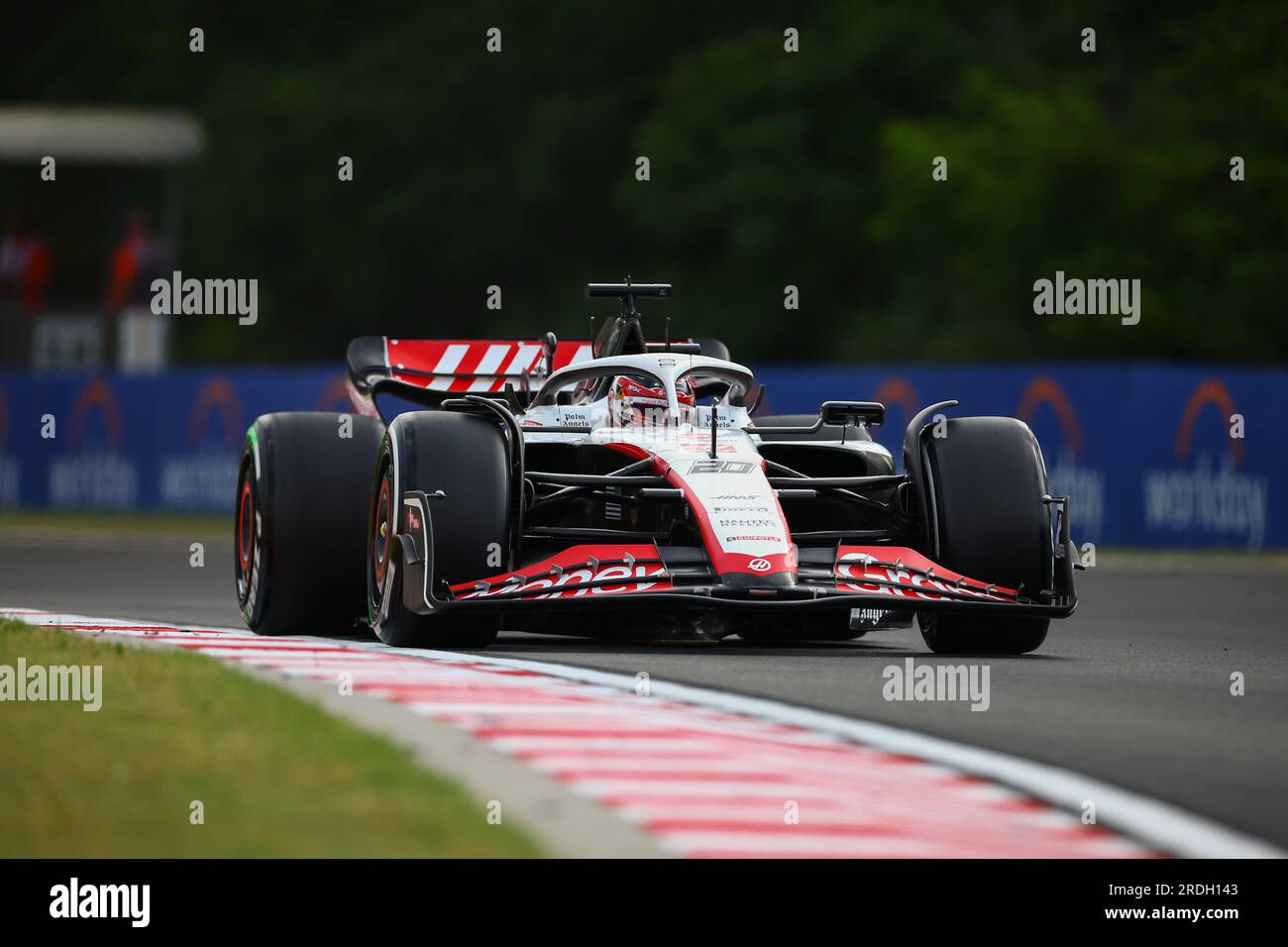 Hungary, 21/07/2023, #20 Kevin Magnussen, (DAN) Haas F1 Teams during ...