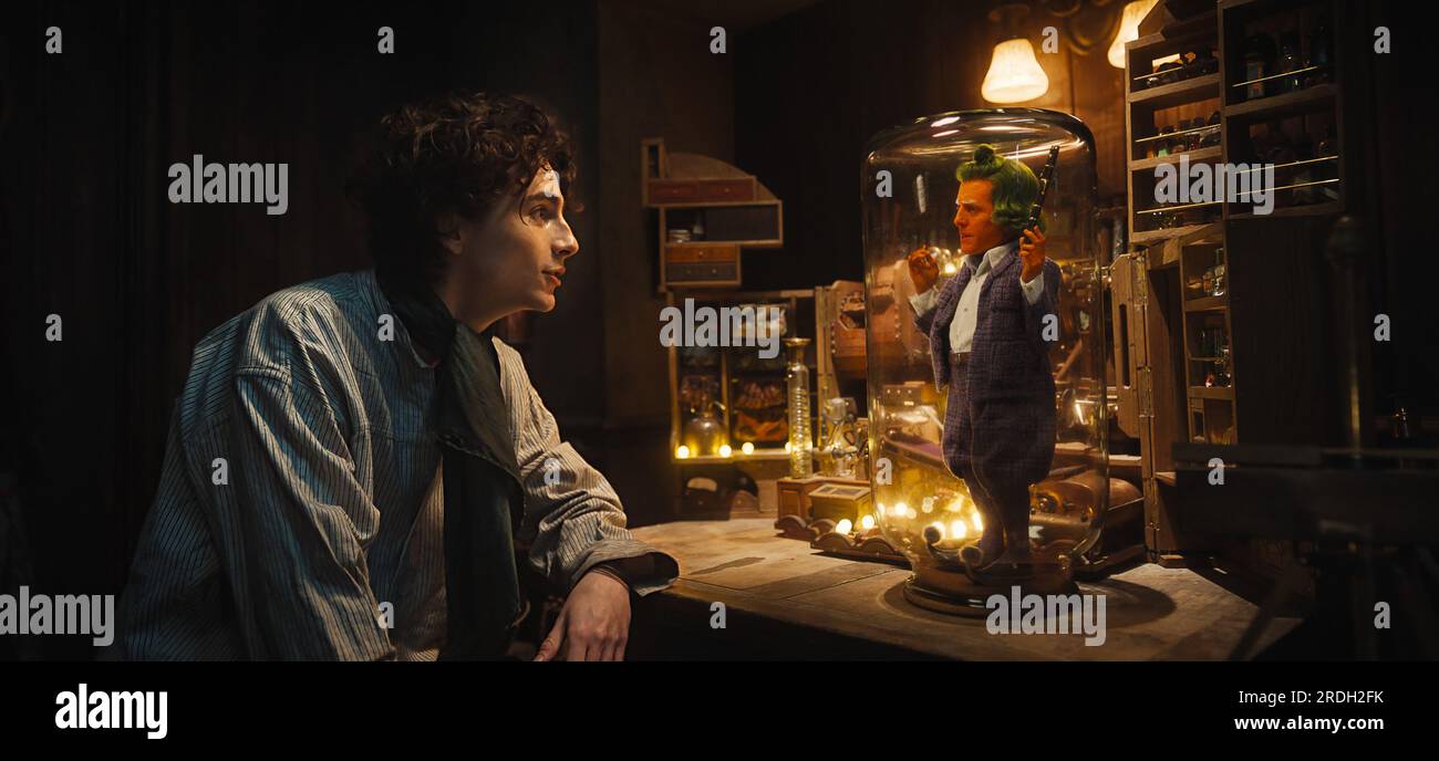 Timothee Chalamet & Hugh Grant Wonka Stock Photo - Alamy Timothee Chalamet & Hugh Grant Wonka Stock Photo - Alamy