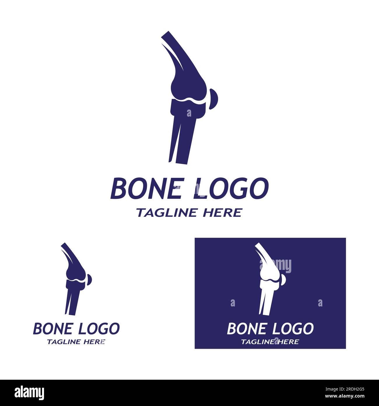 Bone logo icon vector design Stock Vector Image & Art - Alamy