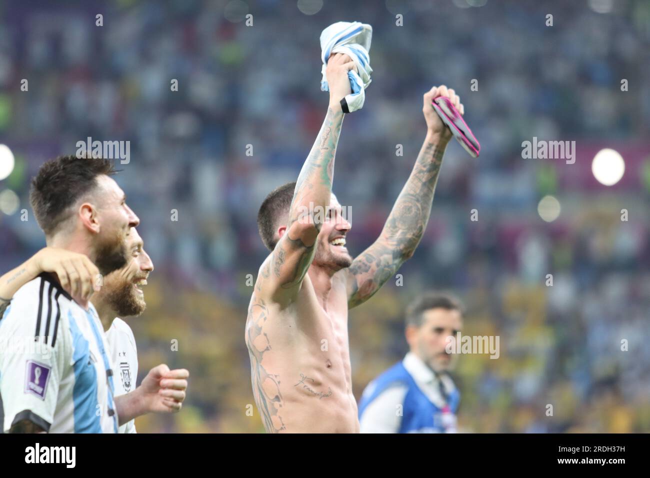 Al Rayyan, Qatar, 3, Dicember, 2022. Rodrigo de Paul from Argentina ...