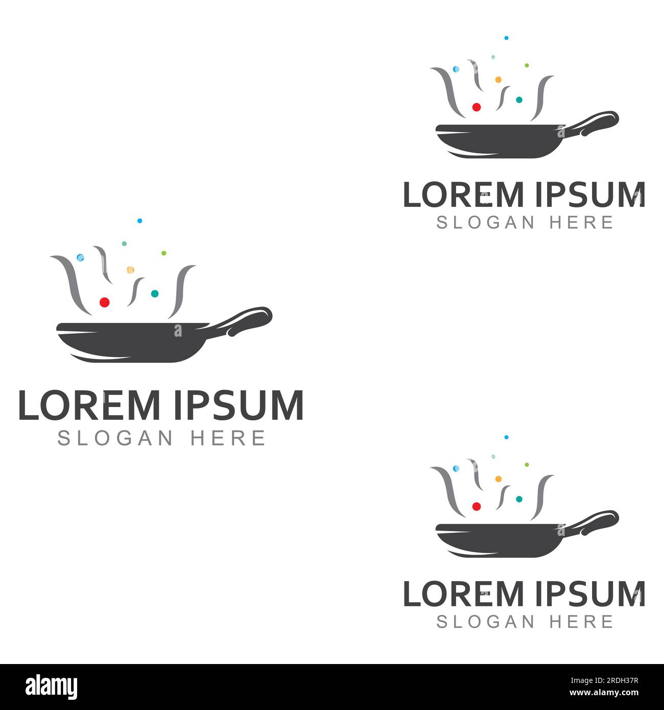 Logos for cooking utensils, cooking pots, spatulas and cooking spoons ...